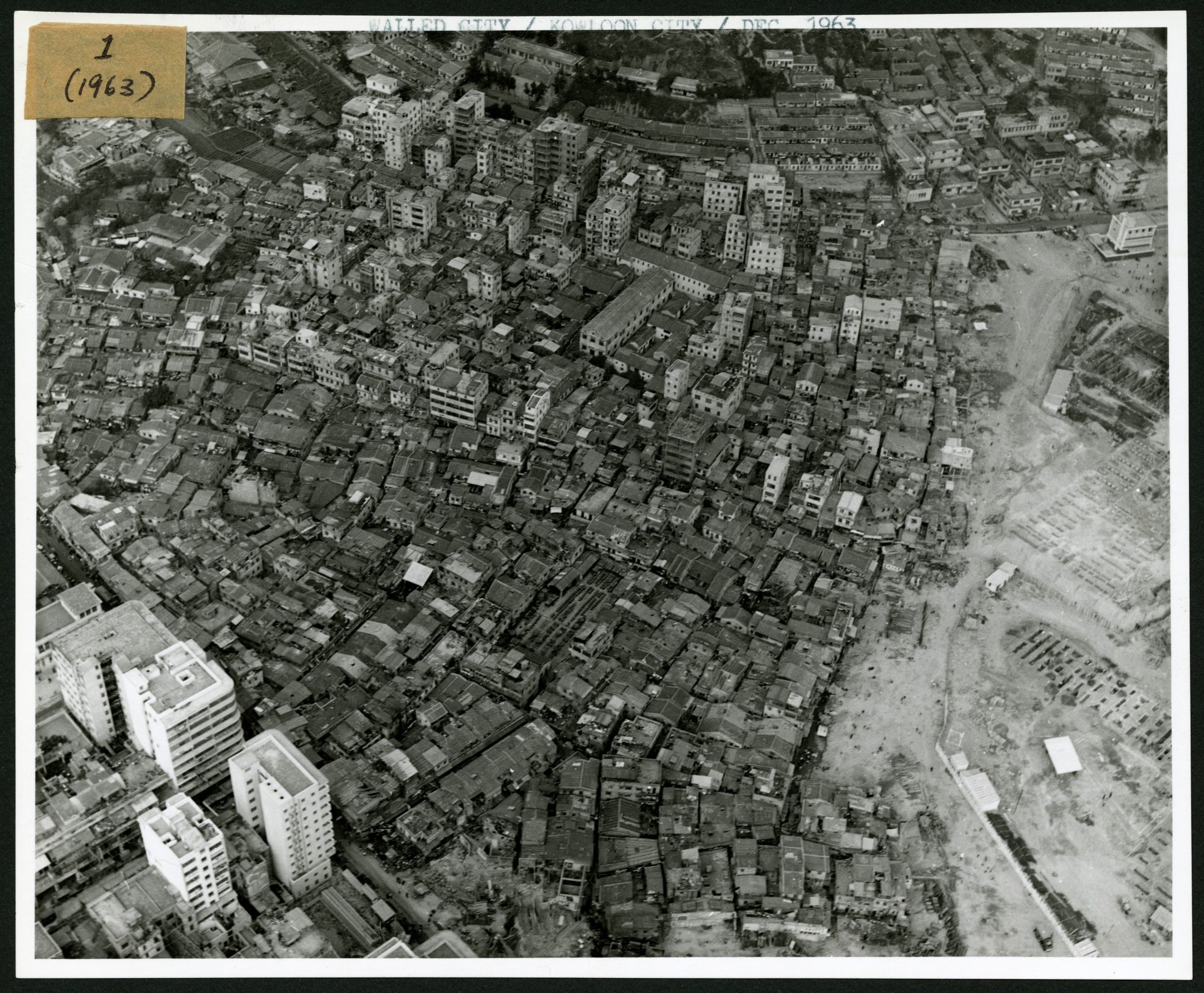 Kowloon Walled City in the 1960s to 1970s