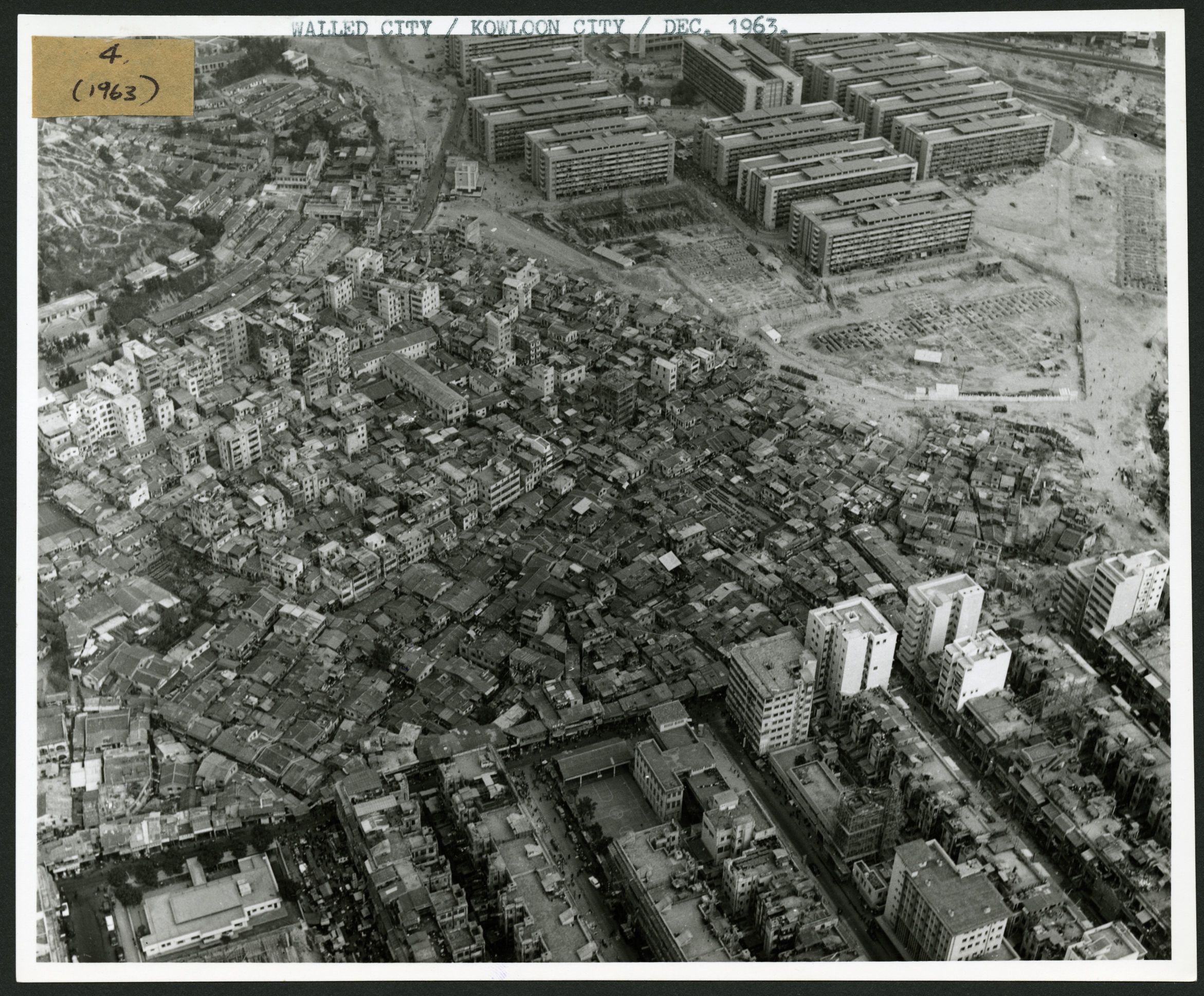 Kowloon Walled City in the 1960s to 1970s