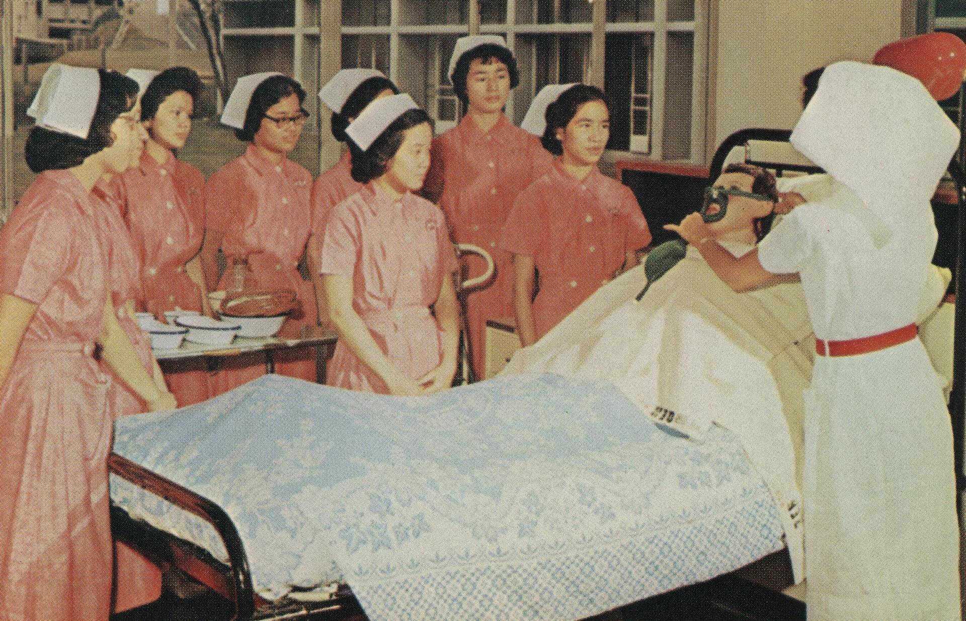 Queen Elizabeth Hospital in the 1960s